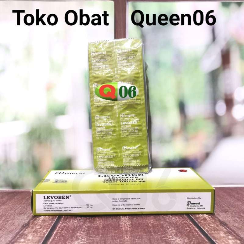 Jual Levoben Levodopa 100 Mg Benserazide Hci 25 Mg Sama Dengan Lepovar ...