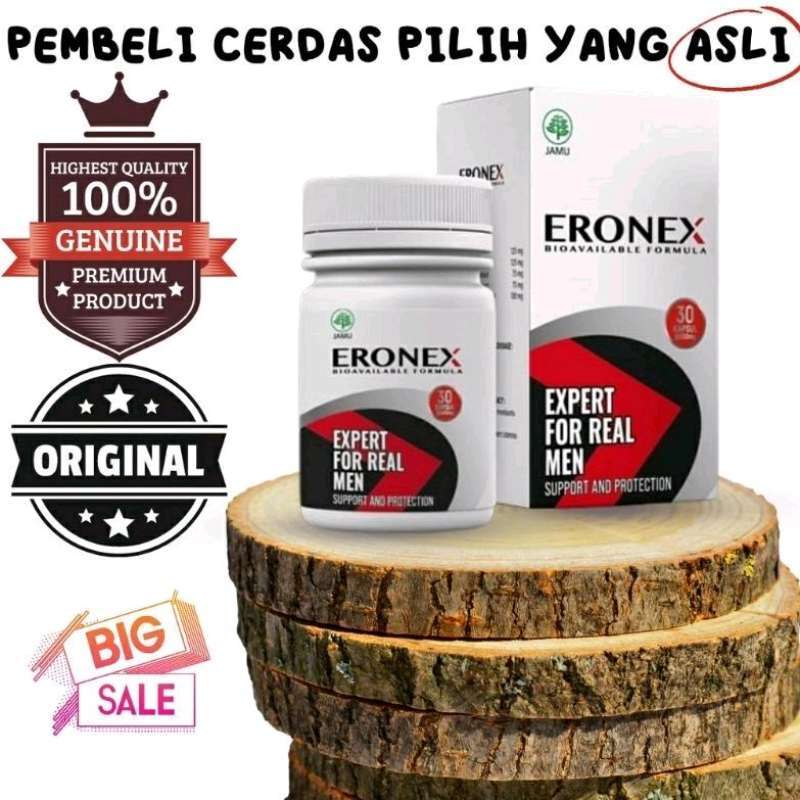 Promo ERONEX Obat Herbal Pria Original Diskon 35% di Seller CHANNHA ...