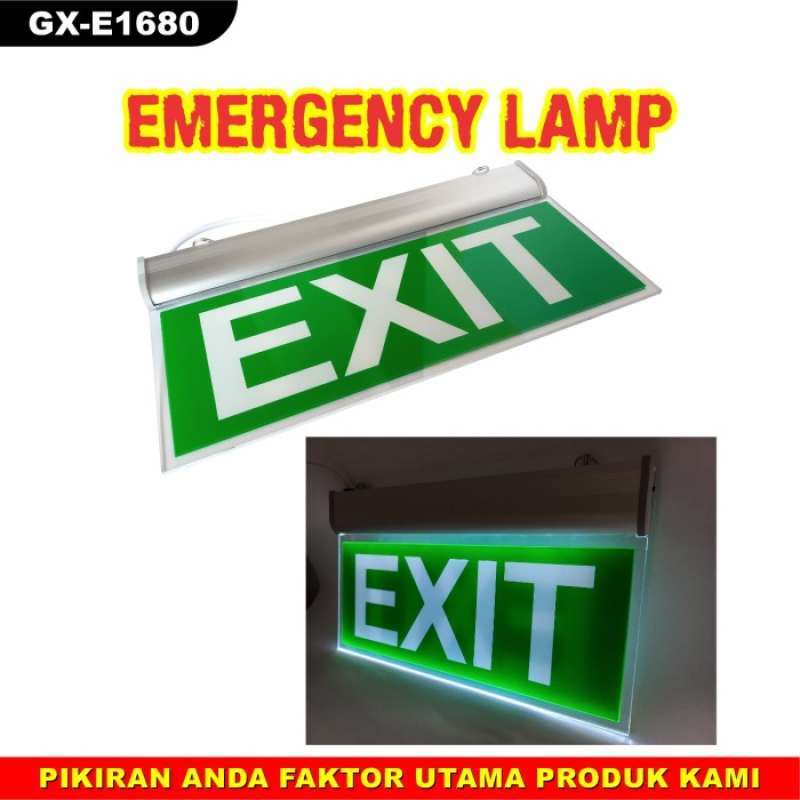 Promo Lampu Papan Emergency Exit/ Papan Akrilic Penunjuk Darurat Exit ... Promo Lampu Papan Emergency Exit/ Papan Akrilic Penunjuk Darurat Exit ...