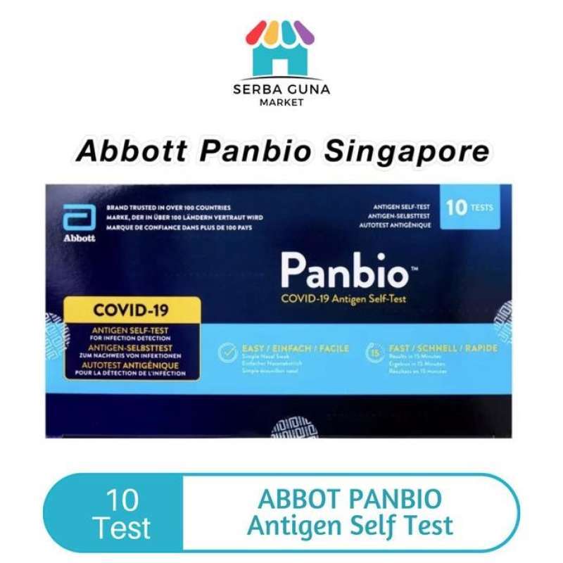 Jual Ready Abbott Panbio Nasal Antigen Isi 10 Import Singapore Ready di ...