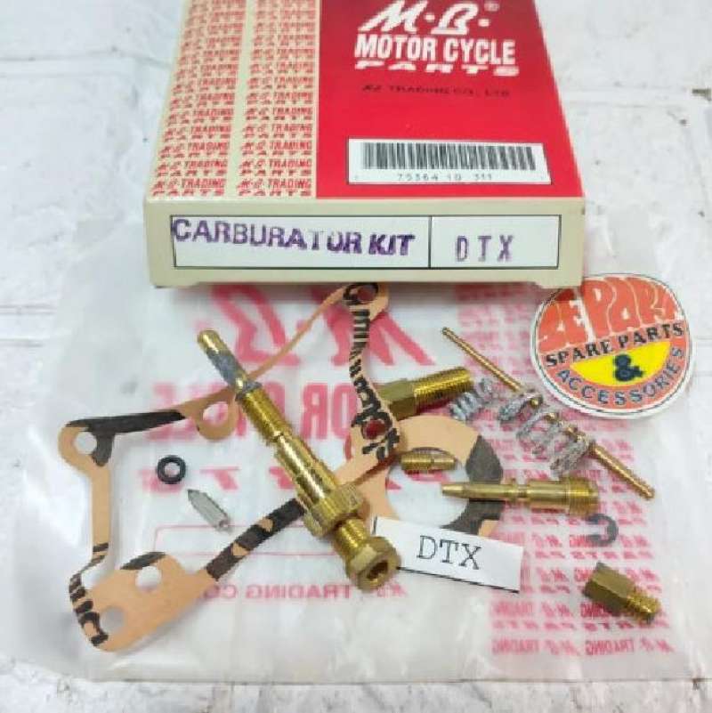 Jual Repairkit karburator DT100 Kit isi carbu Yamaha DTX DT 100 di ...