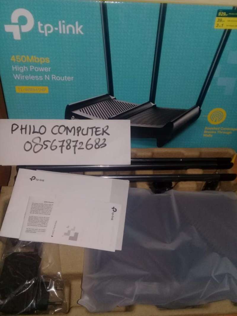 Jual ROUTER WIRELESS TPLINK TL-WR941HP 450 MBPS ACCESS POINT RANGE ...
