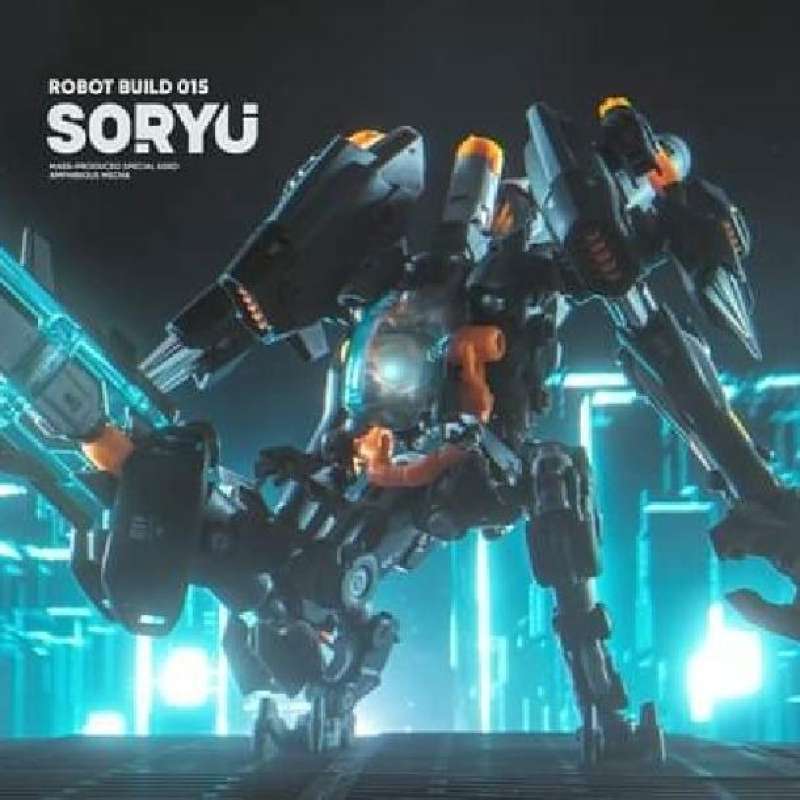 Jual Earnestcore Craft Robot Build Rb-15 Soryu Robot Action Figure ...