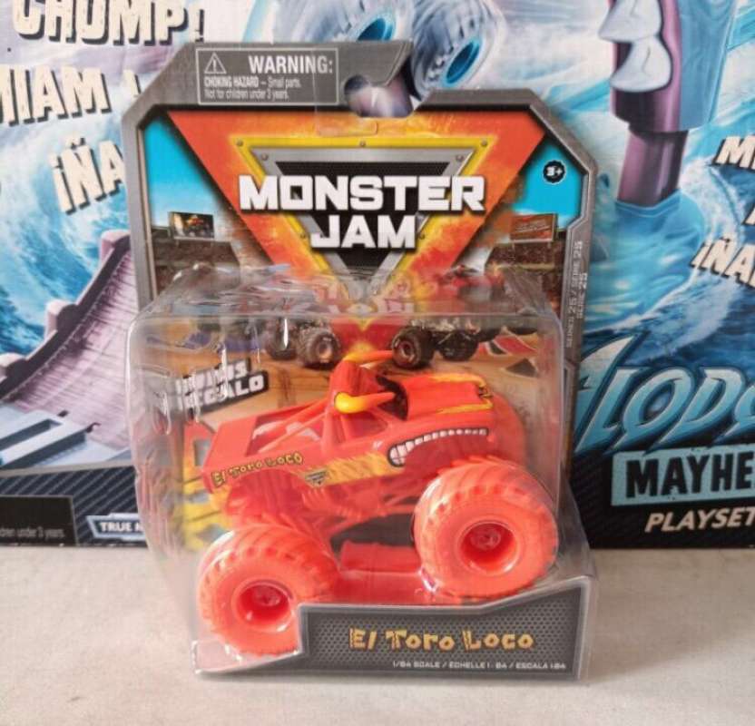 Jual Monster Jam El Toro Loco Ban Orange Di Seller Tlcshop - Kutisari ...