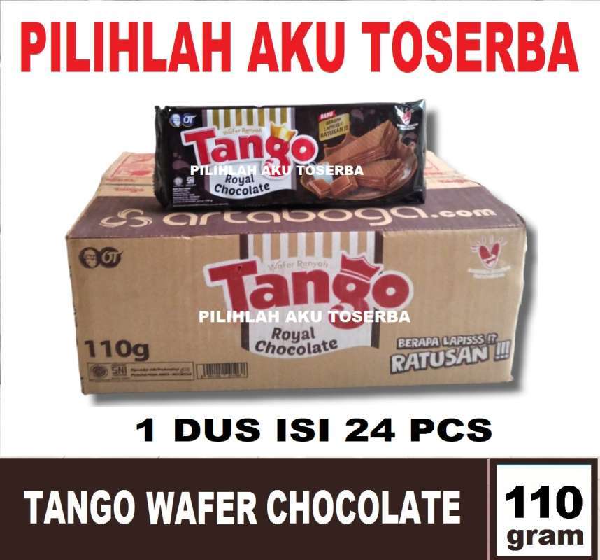 Promo Tango Wafer ROYAL CHOCOLATE 110 gr - ( HARGA 1 KARTON ISI 24 pcs ) Diskon 13% di Seller ...