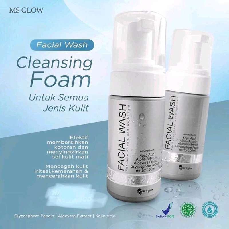 Jual Ms Glow Facial Wash Original Terverifikasi Di Seller ...