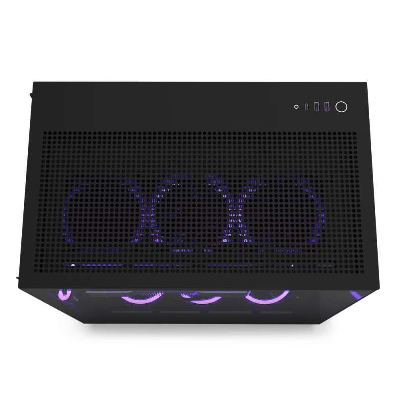 Jual Nzxt H9 Flow Dual-chamber Atx Mid-tower Airflow Gaming Case Di ...