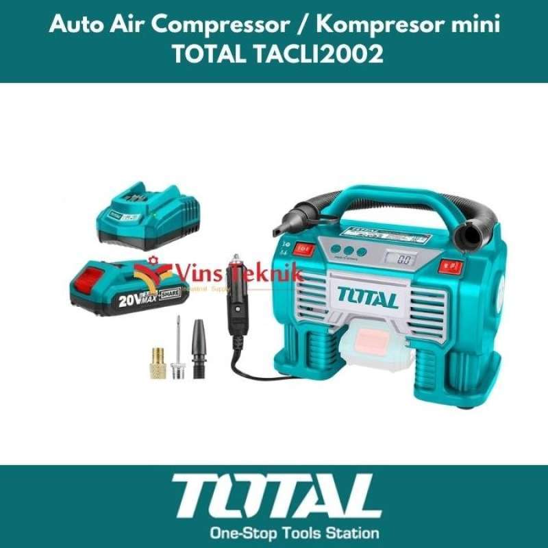Jual Mini Auto Air Compressor Kompresor Baterai Mini Total Tacli2002 ...