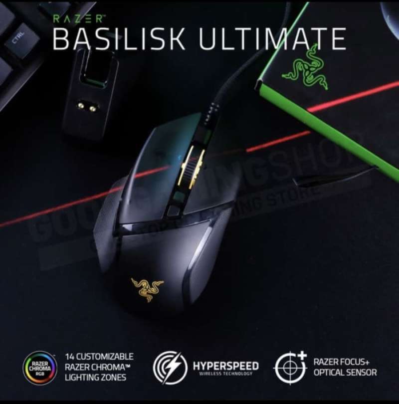 Promo Razer Mouse Basilisk Ultimate - Wireless Gaming Mouse Diskon 23% ...
