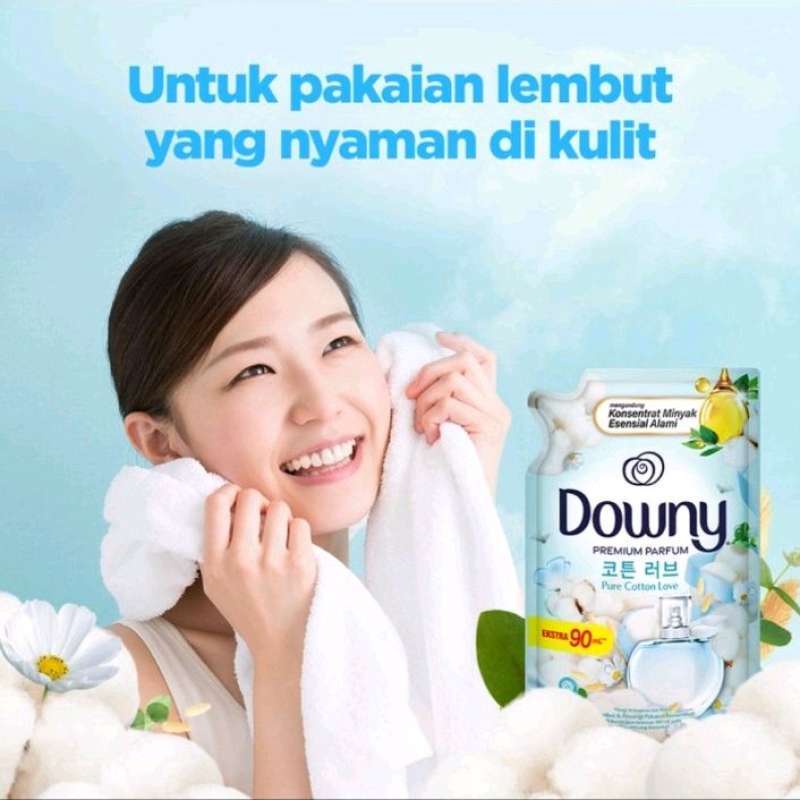 Jual Downy Pelembut & Pewangi Pakaian Konsentrat Cotton 550ml Di Seller ...