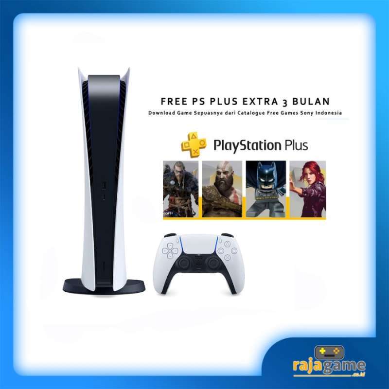 Jual Ps5 Console Digital Bundle God Of War Ragnarok Garansi Sony