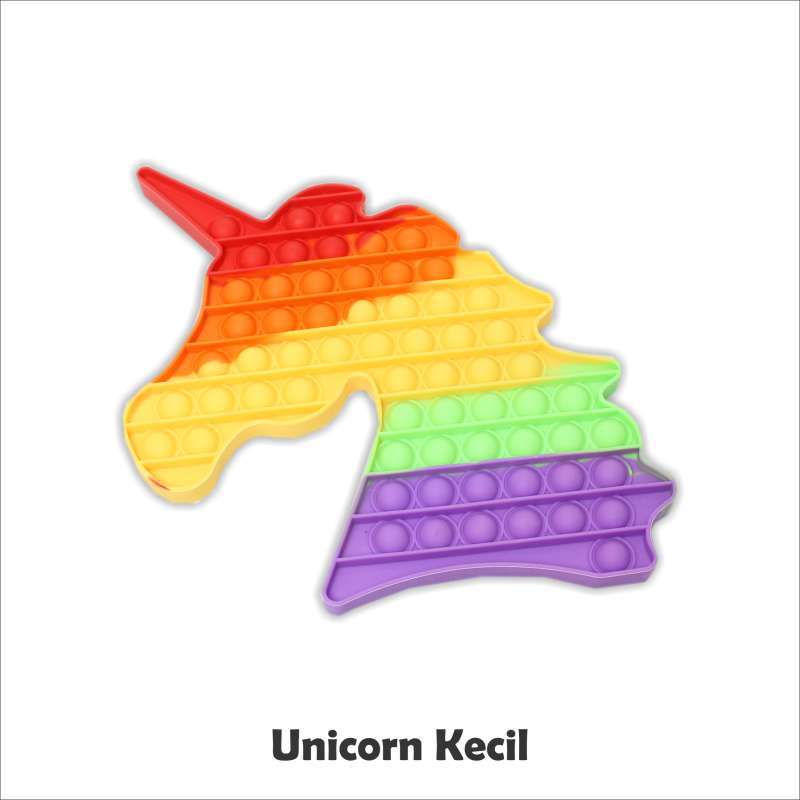 Jual Mainan Pop It / Pop it Murah : Rainbow Ukuran Jumbo Bahan Silicon ...