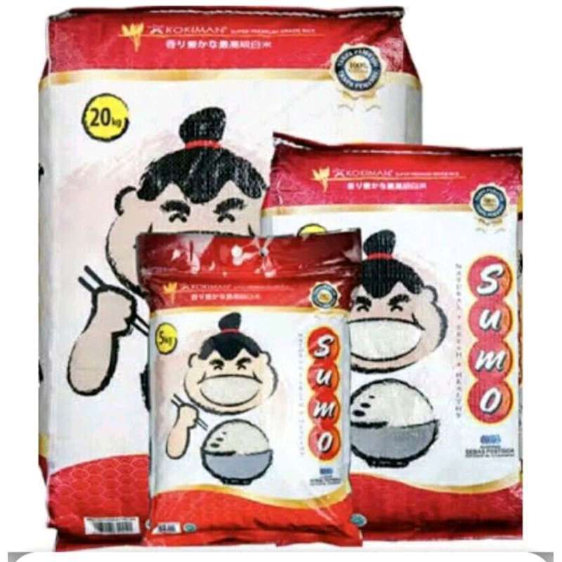 Jual BERAS SUMO 20KG KEMASAN MERAH di Seller Tri jaya sukses ...