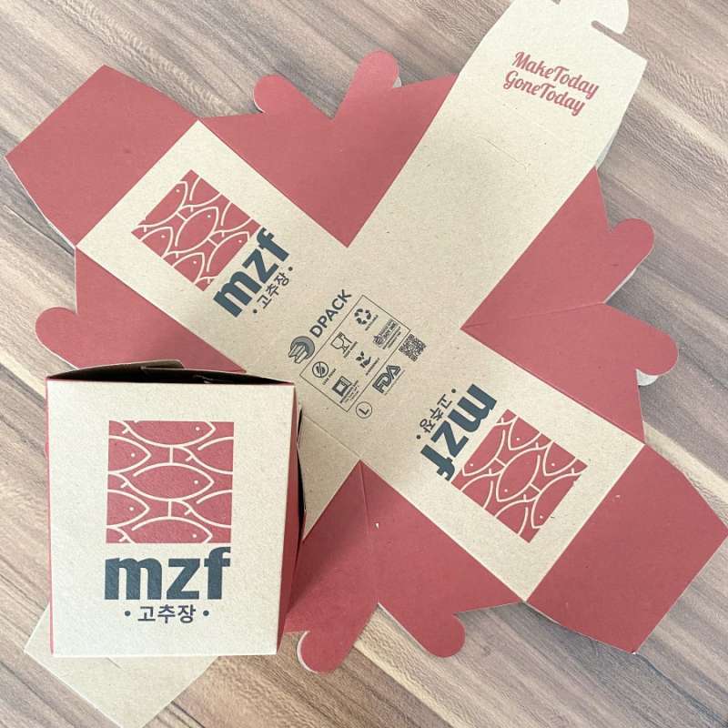 Jual Custom Box Laminasi Kraft Food Pail L Selip - 10.000pcs - 1000pcs ...