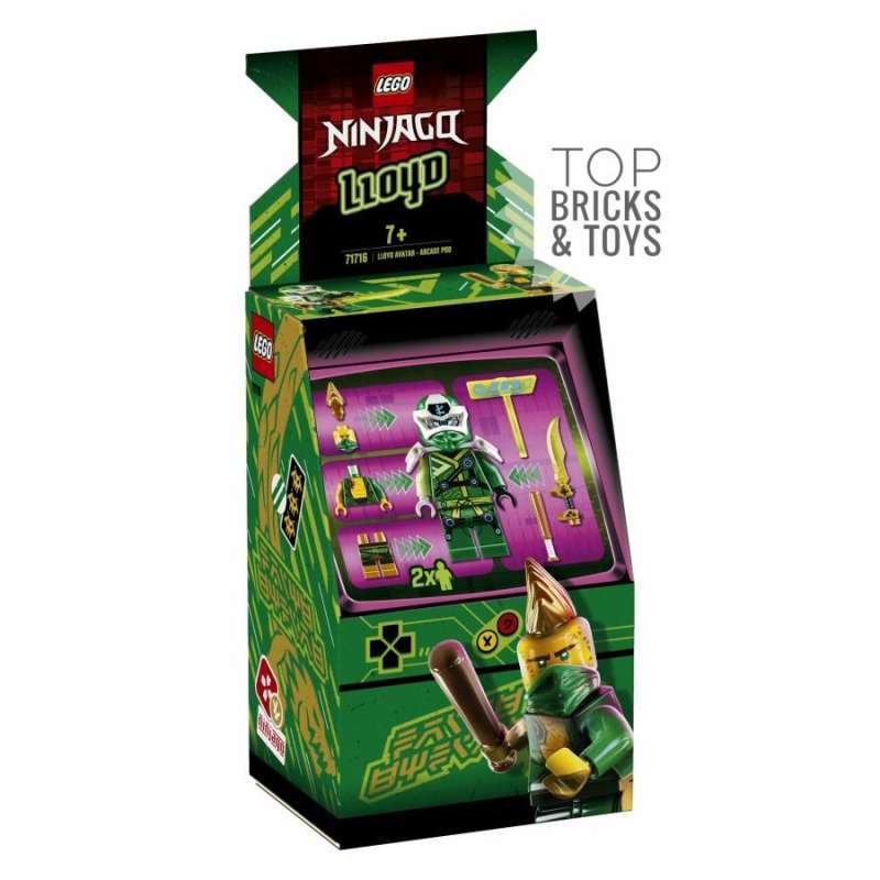 Jual LEGO Ninjago, Lloyd Avatar - Arcade Pod (71716) di Seller Top ...