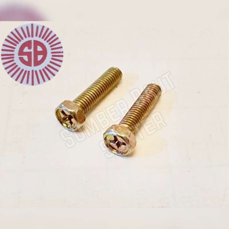 Promo M5X25 Baut Mur Kuning Dwi Fungsi Bmk 2 Fungsi Diskon 34% di Seller Duma Shop - Kab. Bekasi ...