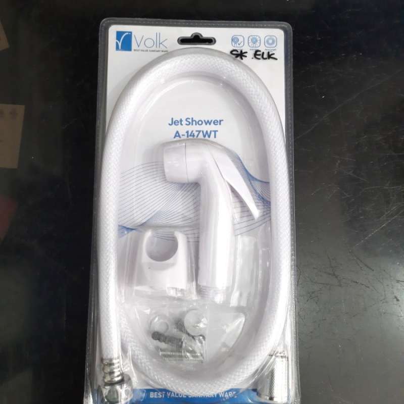 Promo Toilet Shower Putih Volk/Jet Shower Volk Putih Diskon 23% di ...