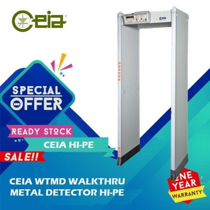 Jual Ceia Wtmd Walkthrough Metal Detector Hi-pe/pz 20 Zones Di Seller ...