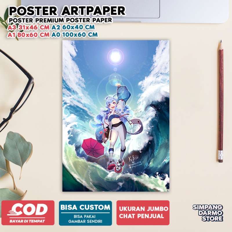 Jual Poster Kobo Kanaeru Fans Kobokan Aeru Kobokers Cebokers ...