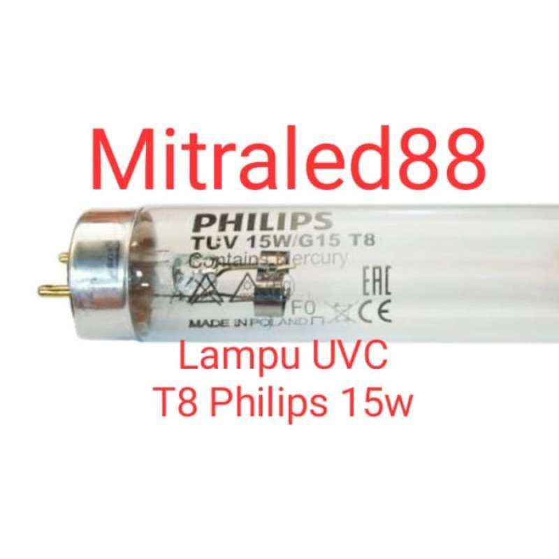Jual Lampu Tl Uvc Philips 15w/15watt Sterilizer Lampu T8 Uv Steril Di Seller Grock Store ...