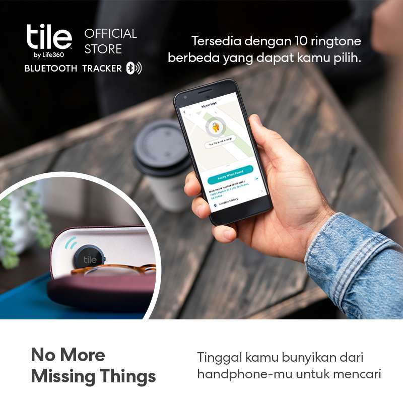 Promo Tile Sticker - Bluetooth Tracker / Pelacak Pintar Diskon 30% Di ...