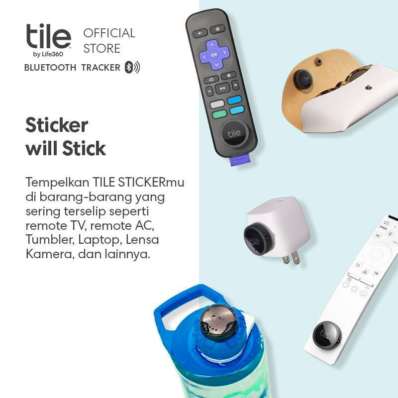 Promo Tile Sticker - Bluetooth Tracker / Pelacak Pintar Diskon 30% Di ...