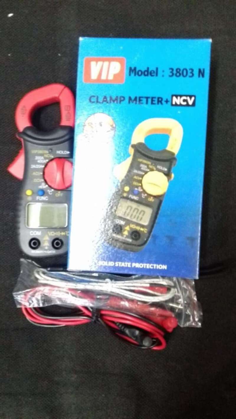 Promo Clamp Tester Vip Tipe 3803N / Tang Ampere Vip Diskon 23% di ...