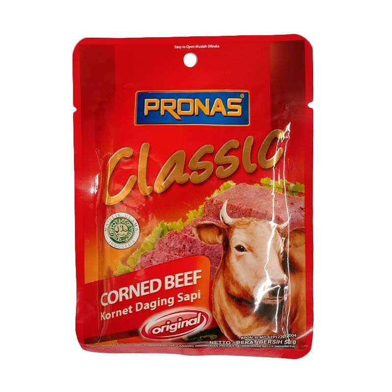 Jual SMG/JOG/SOLO - PRONAS Corned Beef [50 g/ Sachet] di Seller ...