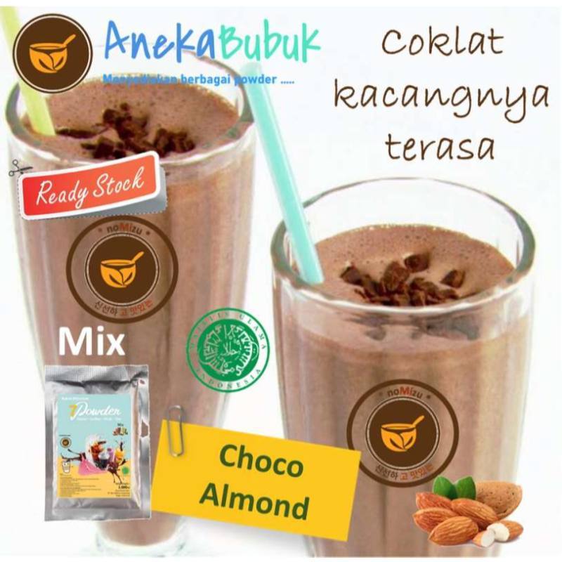 Promo Bubuk Minuman PREMIX Rasa Choco Almond 1kg - Serbuk Minuman ...