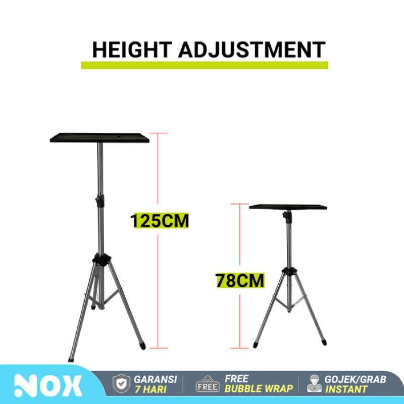 Jual Projector Stand Tripod Standing Meja Tiang Penyangga Proyektor ...
