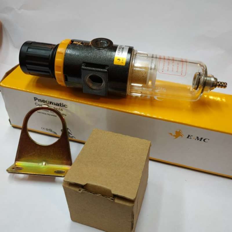 Jual Filter Regulator Angin Aefr 2000 / Afr 2000 Drat 1/4 + Pressure ...