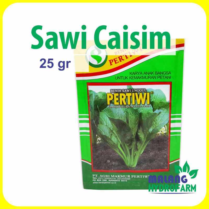 Jual Benih Sawi Caisim Pertiwi 25 gram dataran rendah menengah tinggi ...