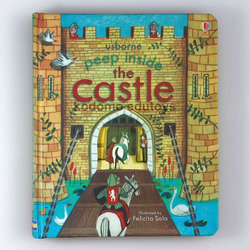 Jual Usborne Peep Inside - The Castle,buku Import Anak Di Seller ...