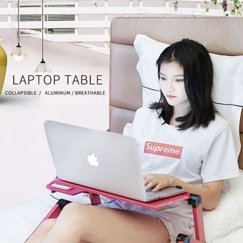 Promo Meja Laptop Praktis Lefannia Model Simple Diskon 1% Di Seller ...