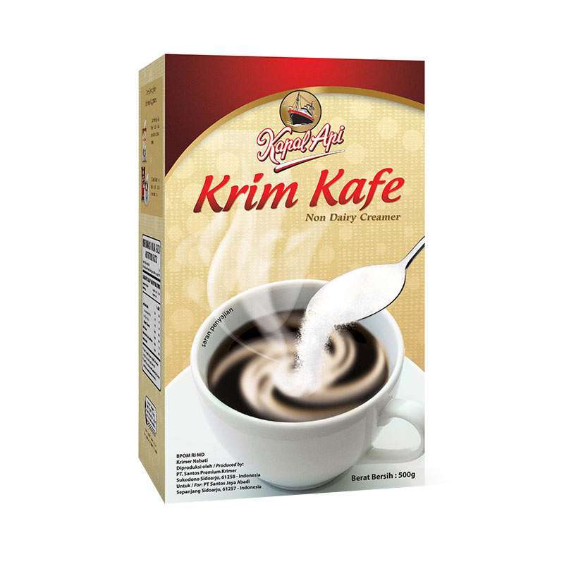 Promo Kapal Api Krim Kafe 500 Gram Krimer Bubuk Diskon 9% Di Seller ...