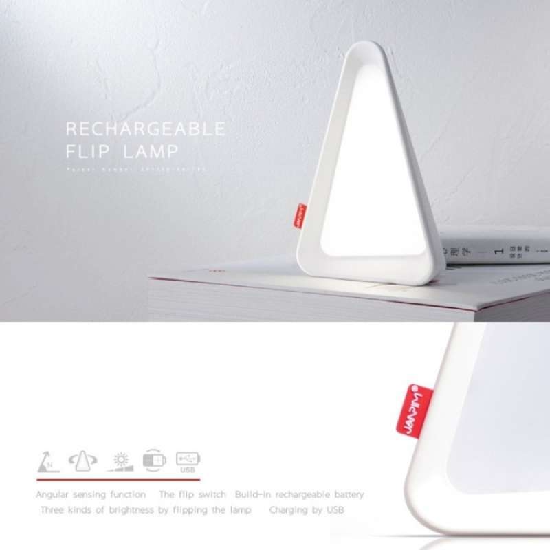 Jual Flip Lamp Spot Moo Lampu Sensor Gravitasi Untuk Baca Rechargeable ...
