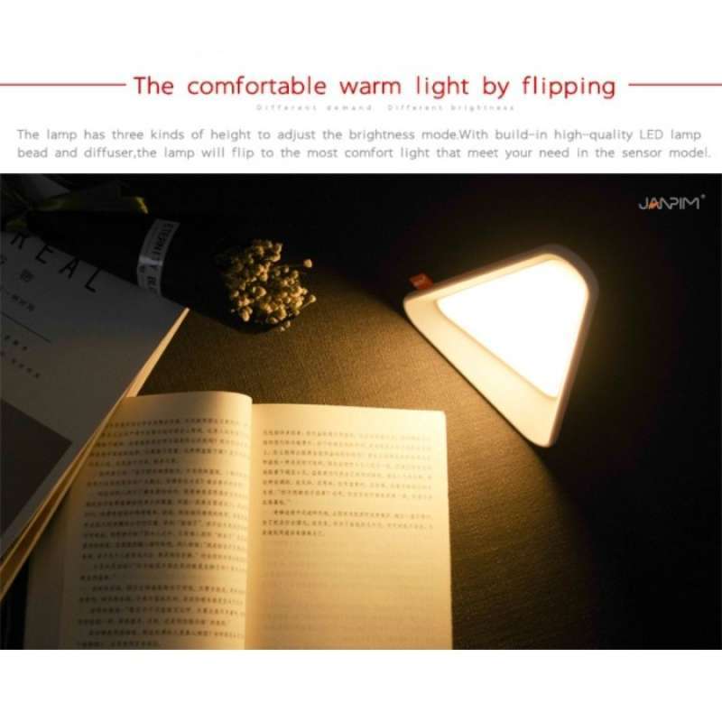 Jual Flip Lamp Spot Moo Lampu Sensor Gravitasi Untuk Baca Rechargeable ...