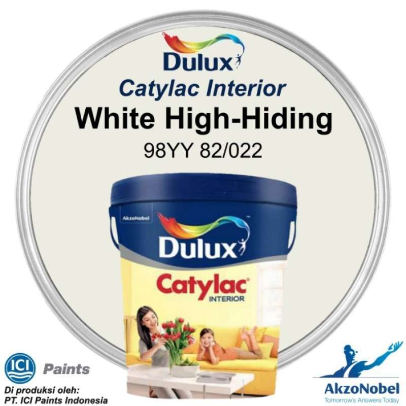 Jual Cat Dulux Catylac Interior 25 Kg White High Hiding Rm 98yy 82