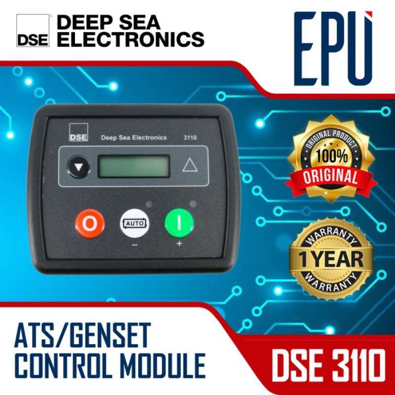 Promo DEEPSEA DSE3110 PANEL DSE 3110 MODUL GENSET ATS AMF CONTROLLER MODULE Diskon 33% di Seller ...