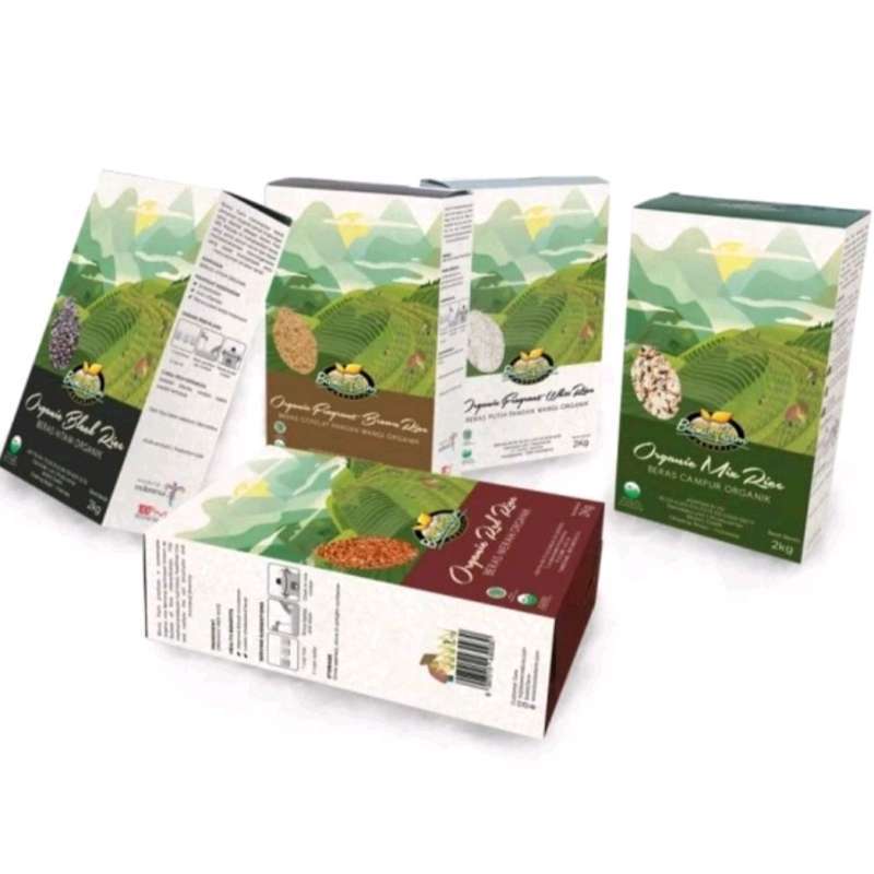 Jual Bionic Farm Organic Fragrant White Rice Beras Jasmine Organik ...