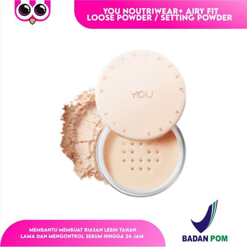 Jual You Noutriwear+ Airy Fit Loose Powder / Setting Powder / Bedak ...