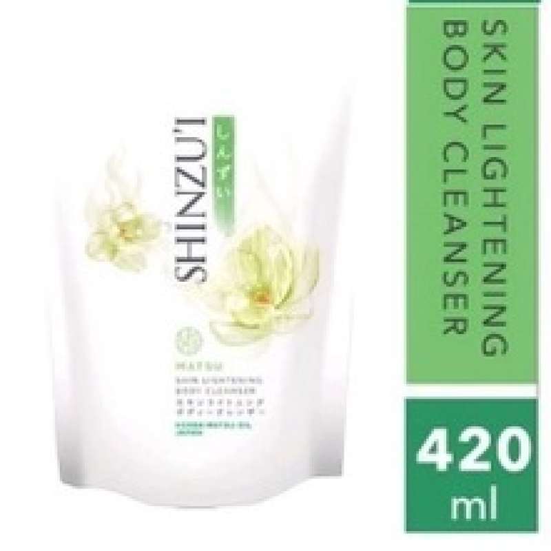 Jual Refill 400 Ml Shinzui Skin Lightening Body Wash 400 Ml Sabun Cair ...