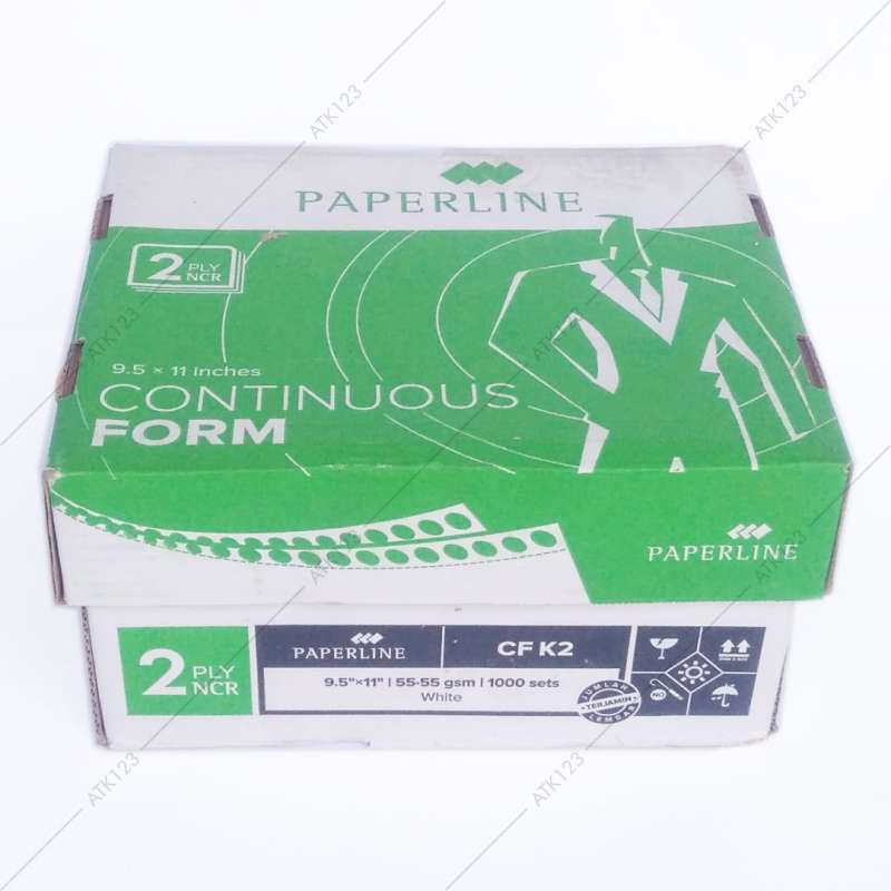 Jual Continuous Form Paperline 2 Ply 9 1/2 x 11 in (K2) di Seller ...