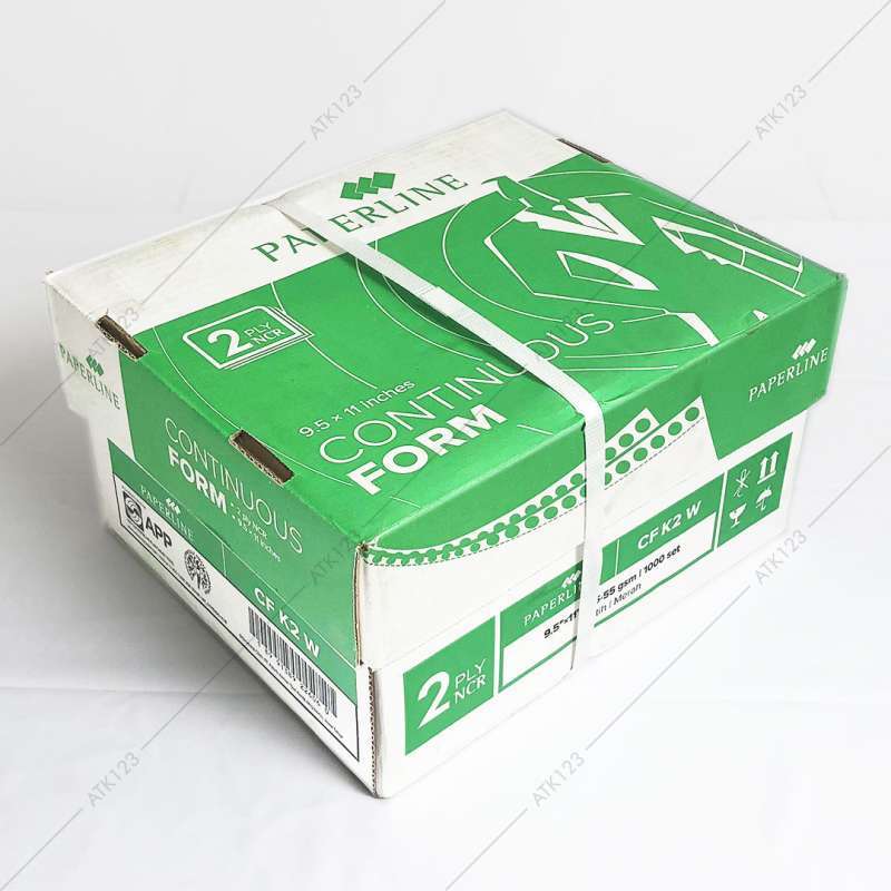 Jual Continuous Form Paperline 2 Ply Warna 9 1/2 X 11 In (k2 W) Di ...