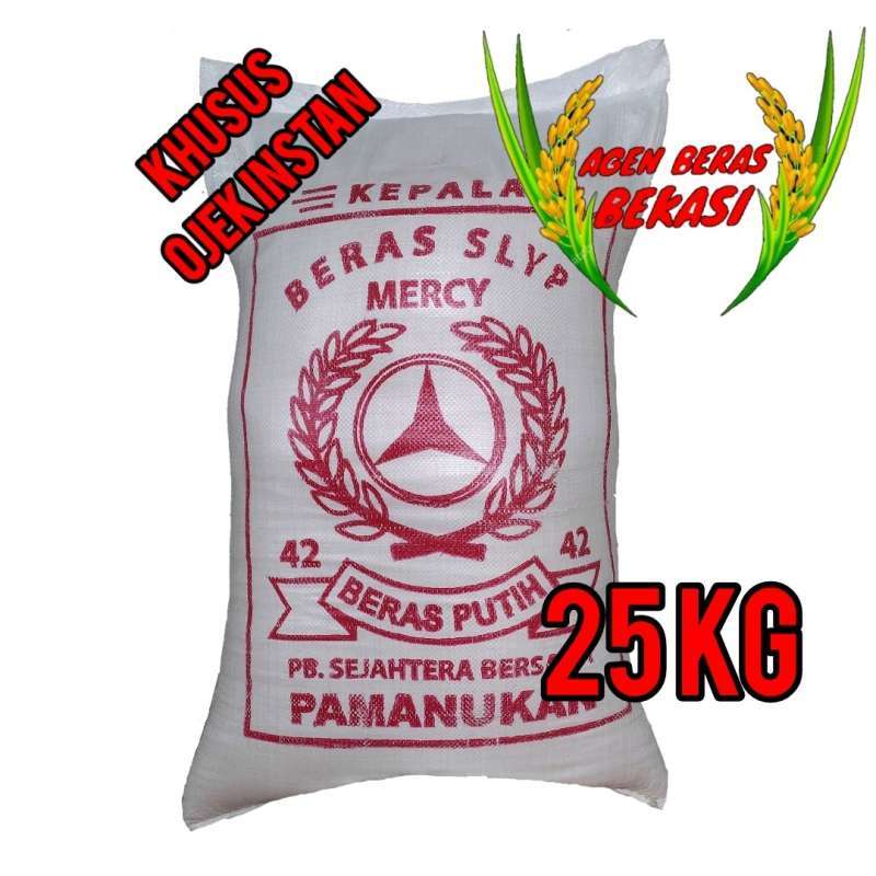 Jual Beras 25 Kg Mercy Terbaru - Harga Promo Februari 2024 | Blibli