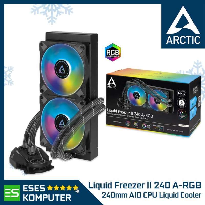 Jual Arctic Liquid Freezer II 240 A-RGB | AIO 240mm CPU Liquid Cooler ...