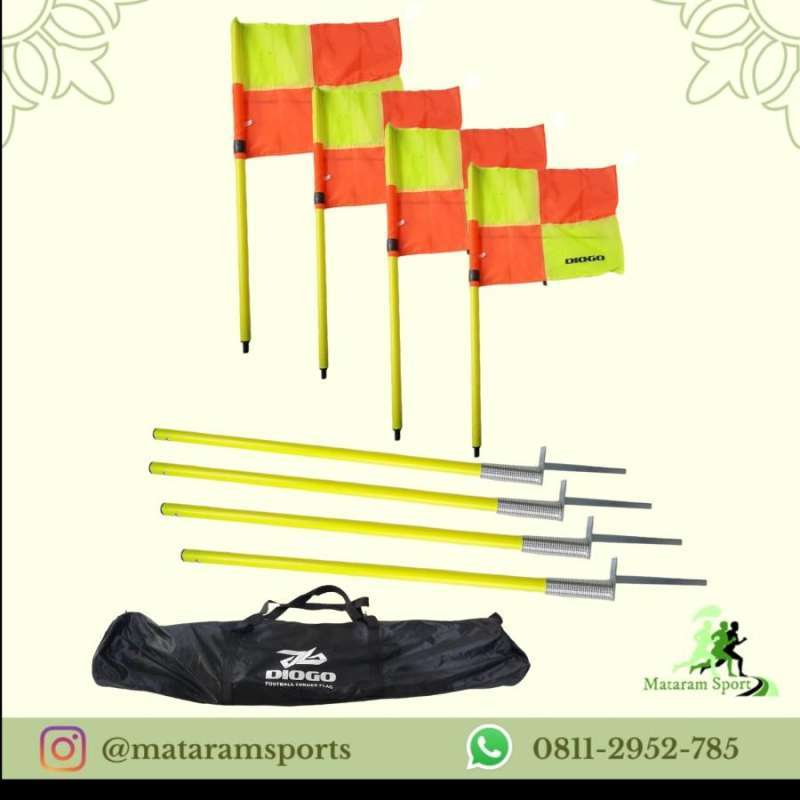 Jual BENDERA TIANG SUDUT SEPAK BOLA / SOCCER CORNER FLAG DIOGO di ...