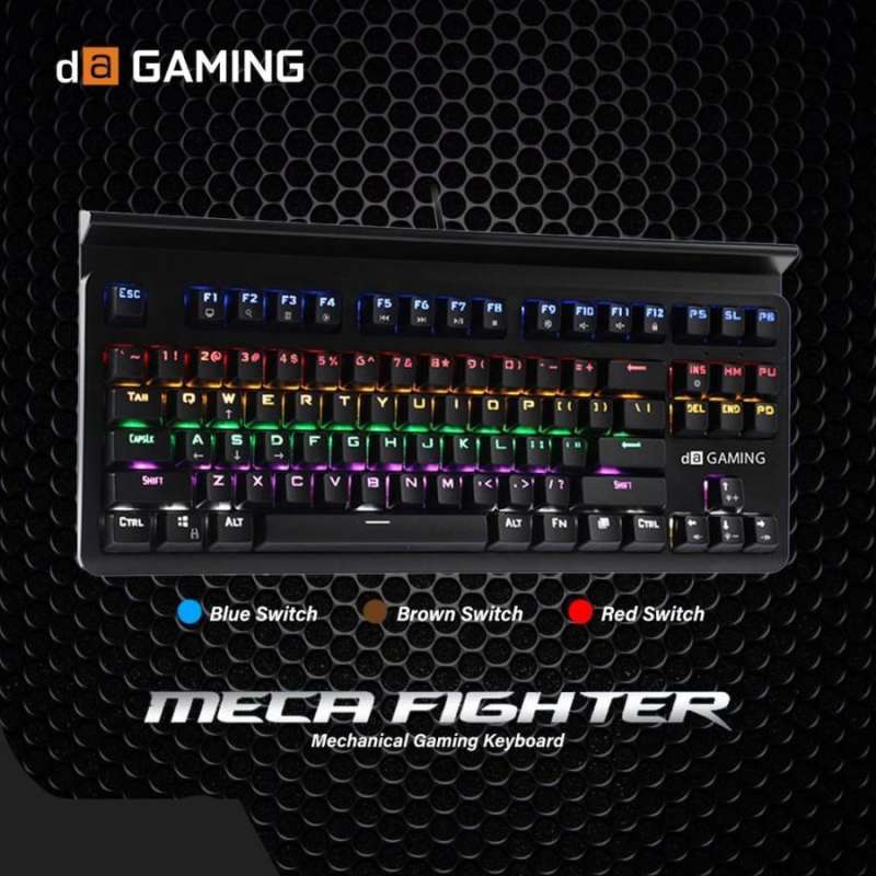 Jual Keyboard Da Digital Alliance Meca Fighter Rainbow Tkl Rgb | Gaming ...