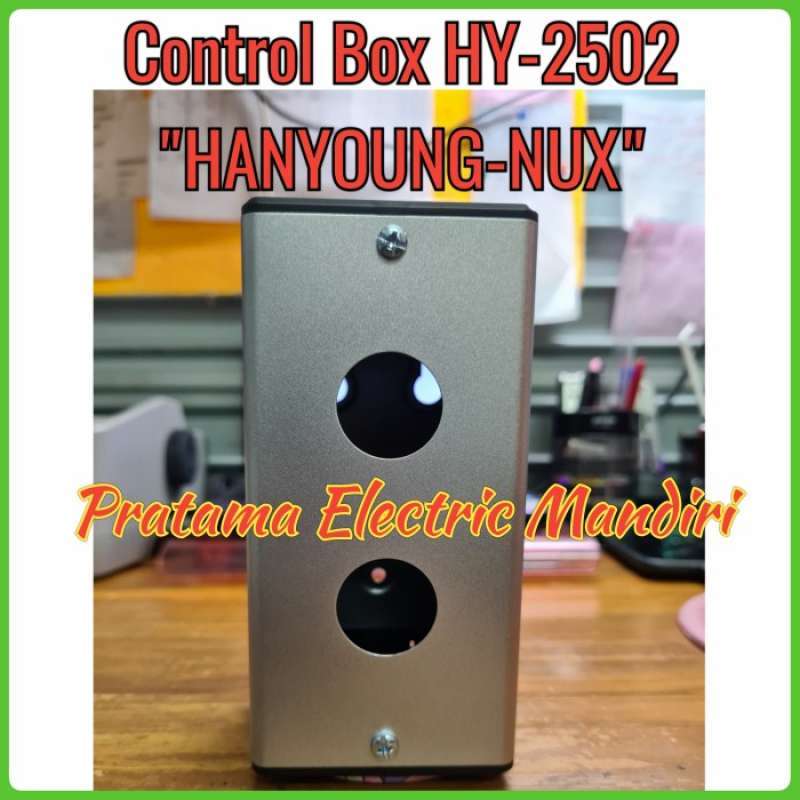 Promo Control Box/Box Push Button Hy-2502 2 Lubang Dia. 25Mm Nux ...