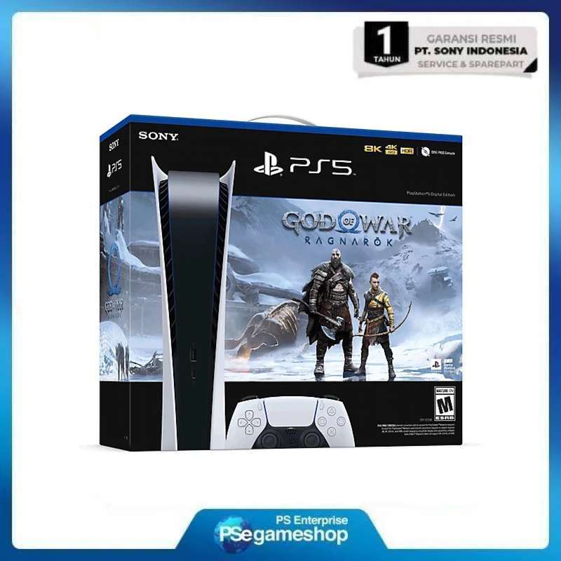 Jual PlayStation5 Digital Edition God of War Ragnarok Bundle - Garansi Resmi Indonesia di Seller ...
